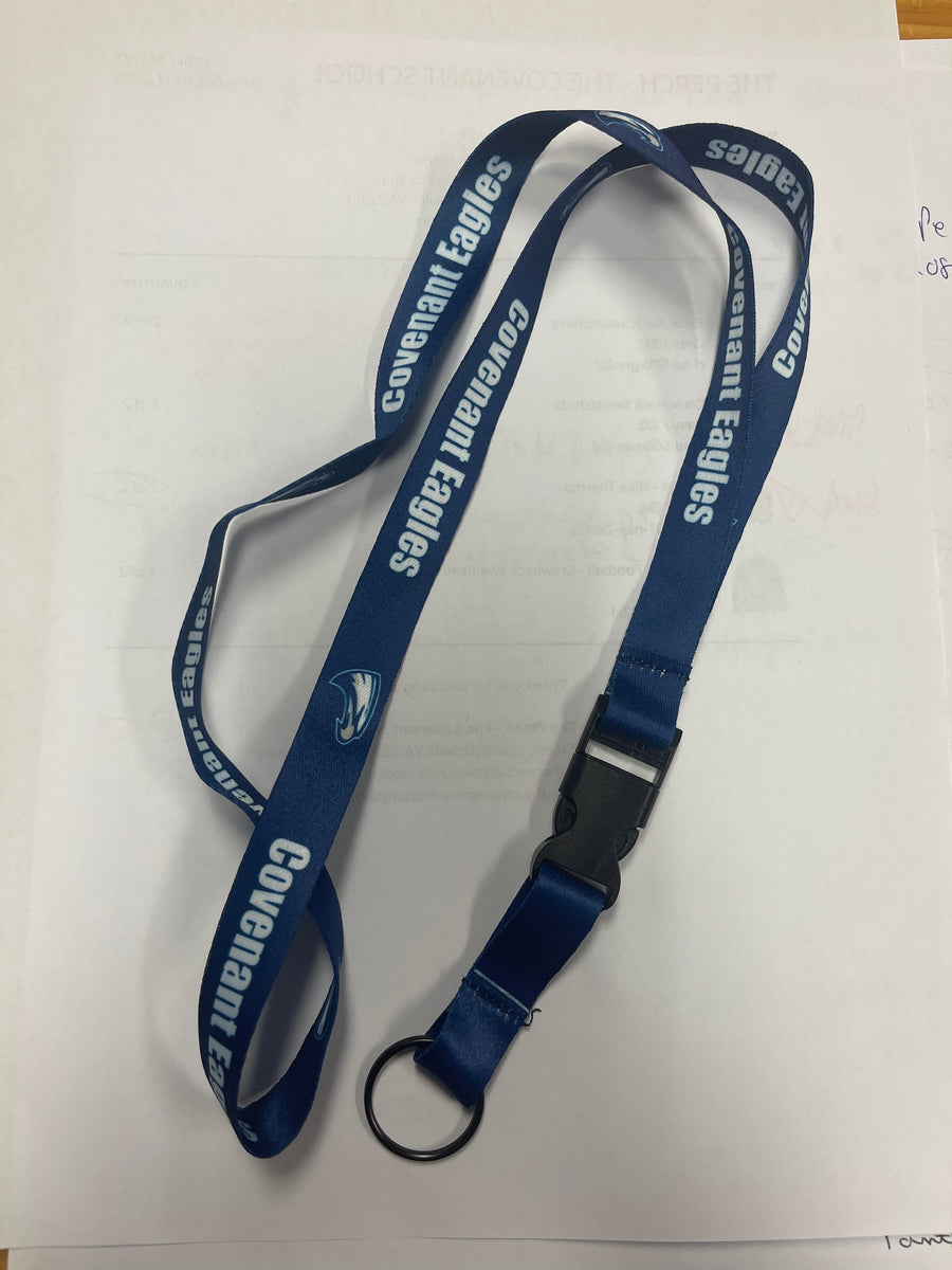Lanyard - Performance Material Covenant Eagles – The Perch - The Covenant School